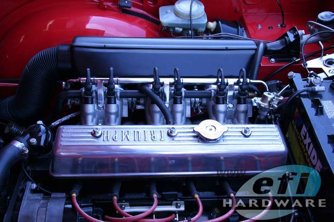 Triumph EFI ITB Setup