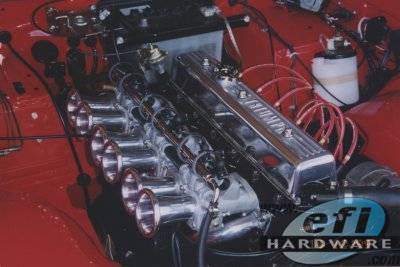 Triumph EFI ITB Setup