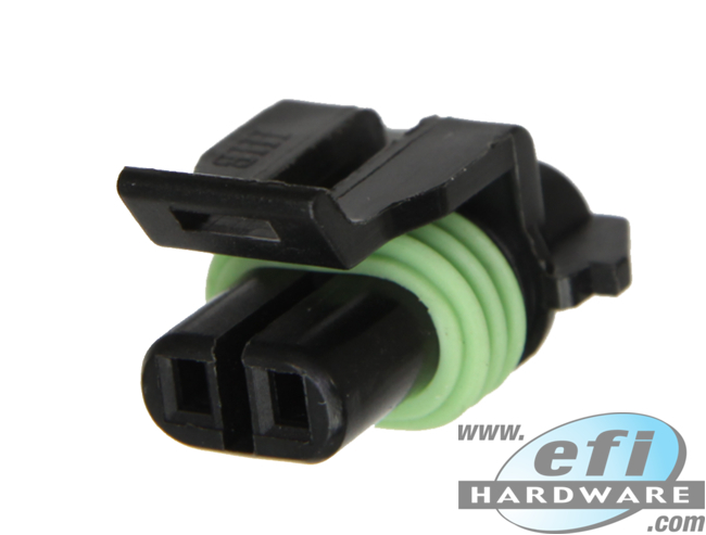 Holden Black 2 Pin EFI Connector