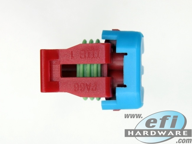 Delco Red 2 Pin EFI Connector