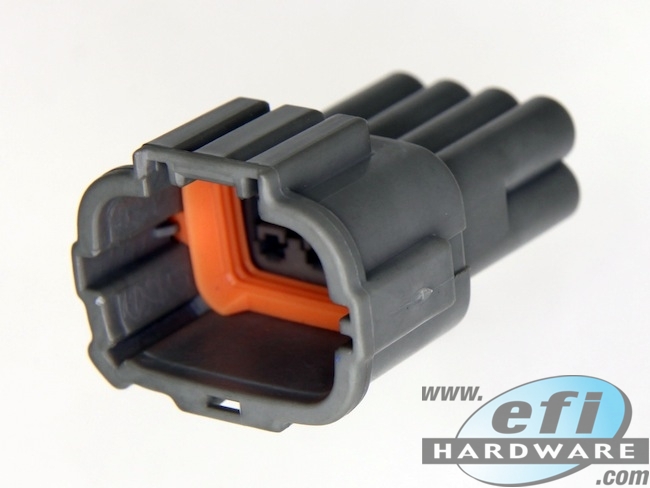 Nissan 8 Pin Fuel Injector Loom Male Grey C-08MR3-8-9 b