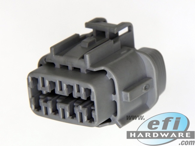 Nissan 8 Pin Fuel Injector Loom Female Grey C-08FR3-8-9 b