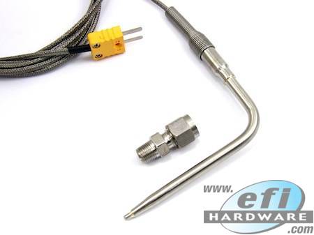 exhaust gas temperature sensor K-type thermocouple and 1/8 gland nut