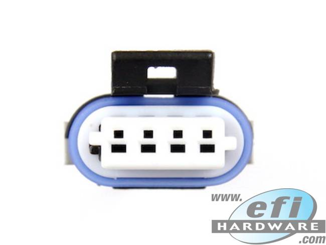 GM LS2 Ignition Coil Connector and Pins Front View