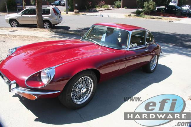 E-Type Jaguar - Red