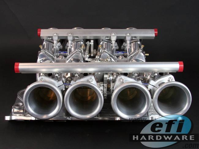 Chev Small Block Cross Ram Velocity Stacks