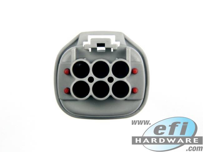 Nissan VQ35 Throttle Pedal Drive By Wire Plug (Rear View)