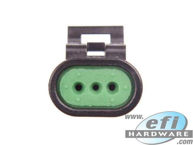 GM 3 Pin WTS Sensor Connector - Rear View