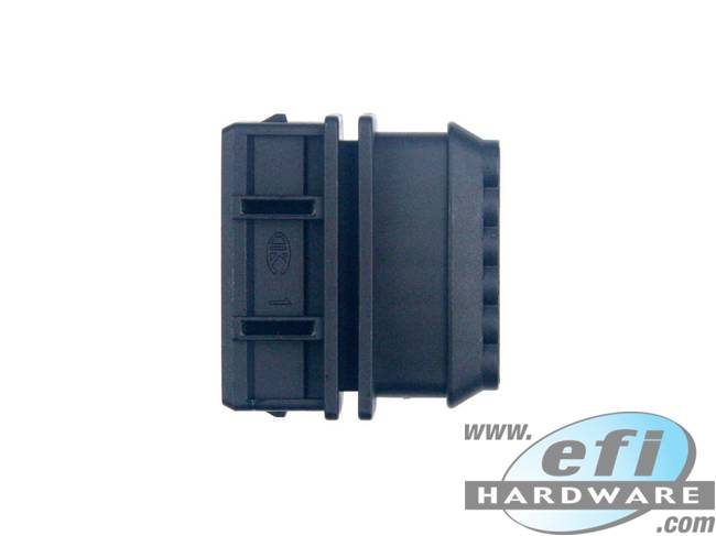 Bosch 6 Pin Male Timer Junior Connector - Top View