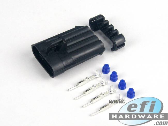 GM 4 Pin Male LS1 Coil Connector with Pins and Seals