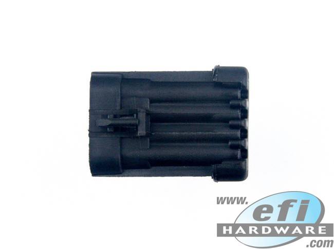 GM 4 Pin Male LS1 Coil Connector - Top View
