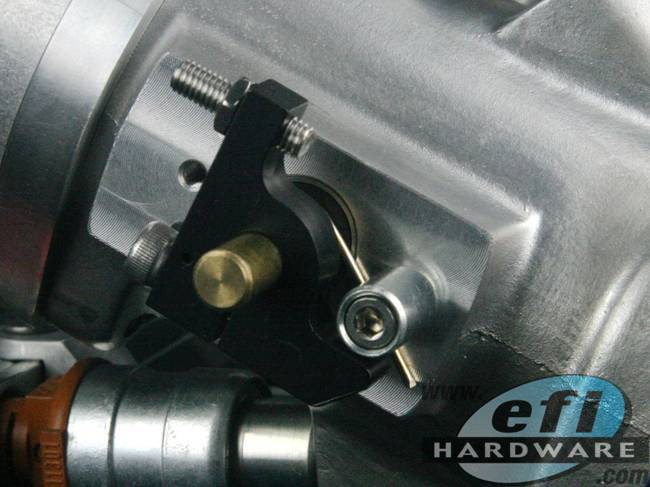 Throttle Stop with Adjustable Idle Screw - Suits 3/8" Throttle Shaft