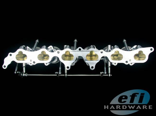 Toyota 2JZGE DCOE 45mm ITB Throttle Body Kit - Flange Detail