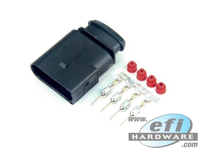 Bosch 4 Pin Connector - Male Pins - Late - with Pins and Seals