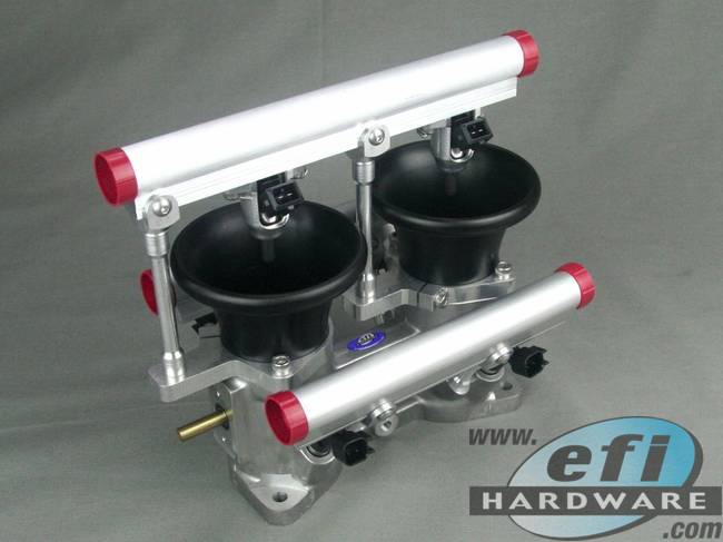 External IDA Throttle Body High Mount Fuel Rail Kit