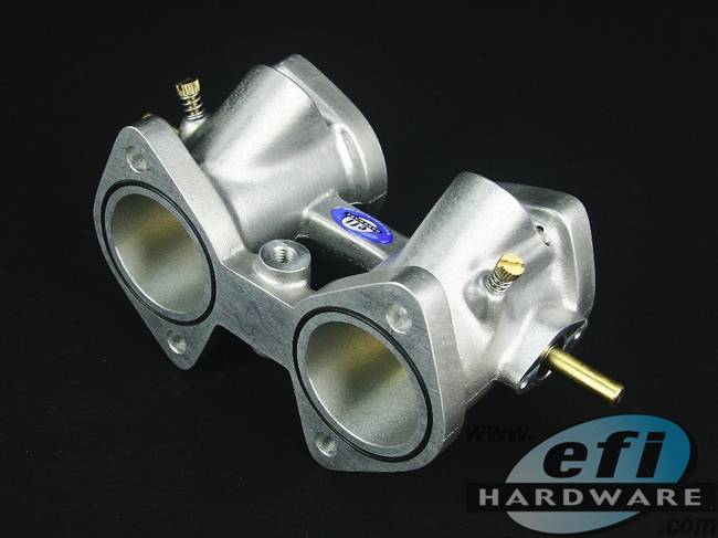 PRO-STREET throttle body DCOE sizes 40mm to 48mm - Manifold Side View