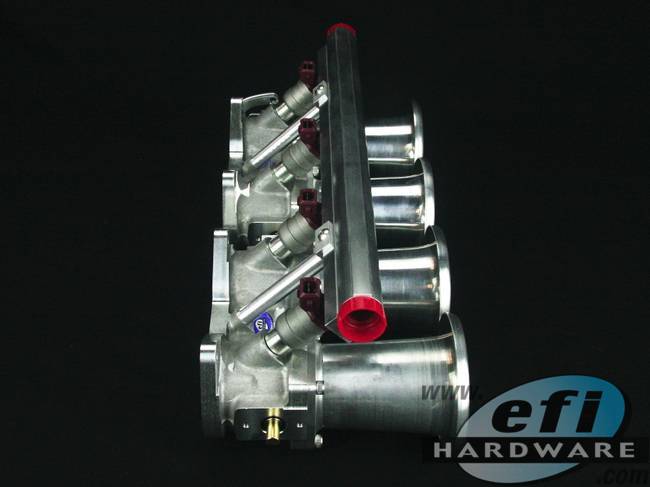 EFI Hardware E-Series DCOE Throttle Bodies 45mm and 50mm - Side View
