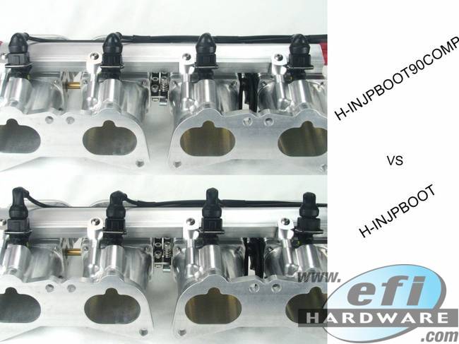 Bosch Injector Plug with Compact 90 Deg Boot vs regular Boot