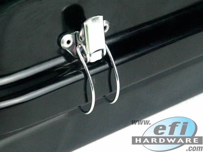 Air Box suit ITB's 4 Cylinder Twin 4" Inlet with Deep Base - Latch Closeup