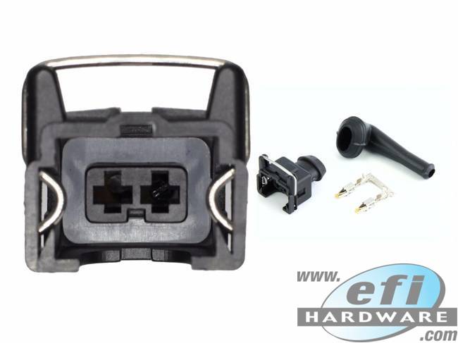 Bosch Injector Plug with 90 Degree Boot with Pins